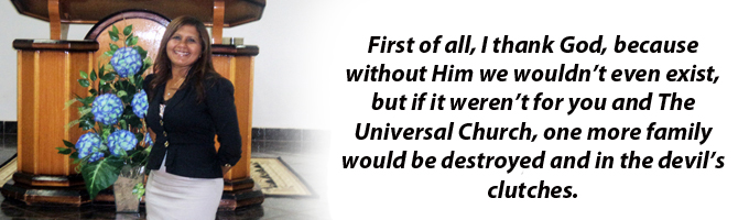 A thank you letter - Universal Church of the Kingdom of God