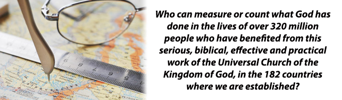We cannot MEASURE what GOD wants to GIVE us - Universal Church of the ...