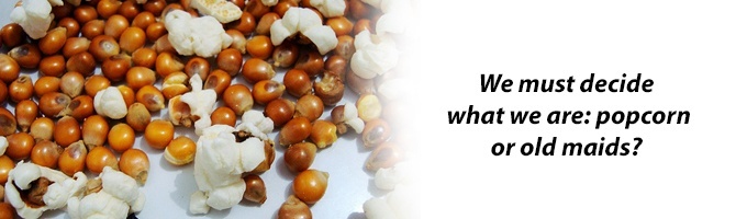 Popcorn or old maids - Universal Church of the Kingdom of God