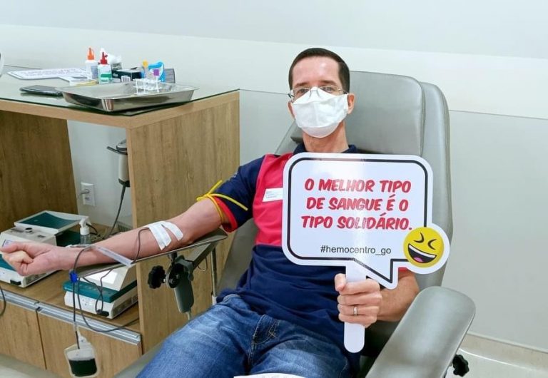 Voluntários da Universal se mobilizam para doar sangue em Goiás