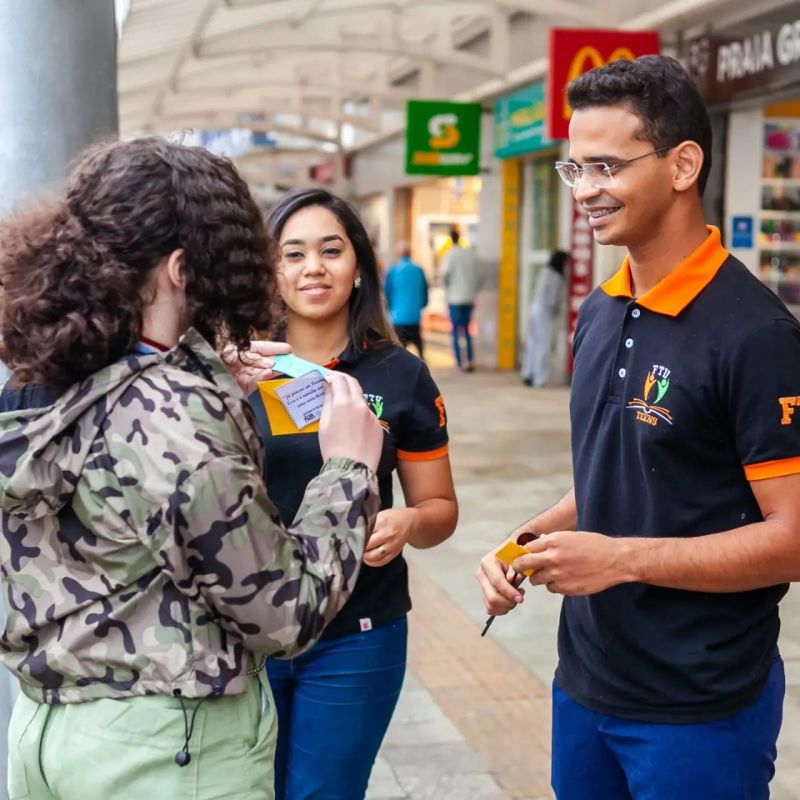 FTU da Praia Grande realiza evangelização criativa - Universal.org ...