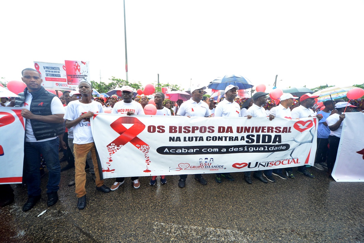 Unisocial na Angola participa da marcha alusiva ao Dia Mundial da luta ...