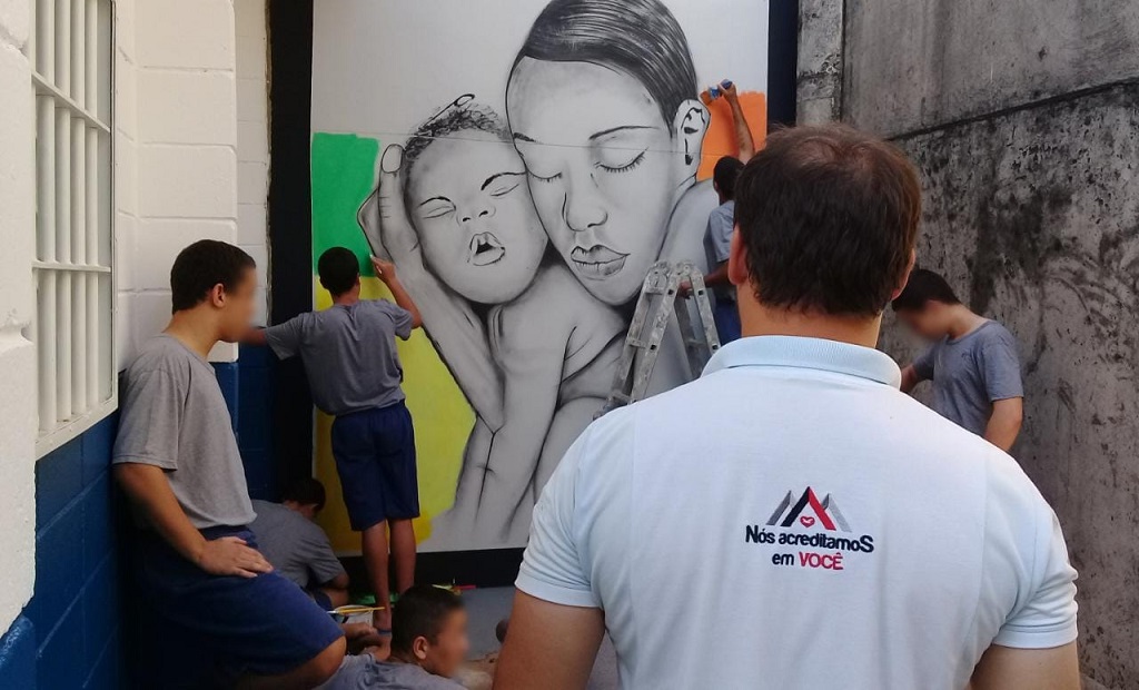 Socioeducativo realiza oficina de grafite com menores infratores em São ...