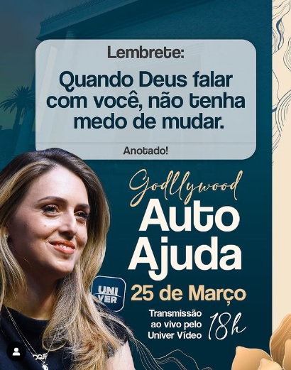 O próximo encontro Godllywood Autoajuda está chegando!