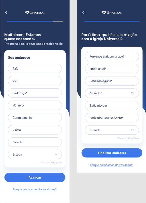 Aplicativo Portal Universal - Universal.org - Portal Oficial da Igreja Universal do Reino de Deus