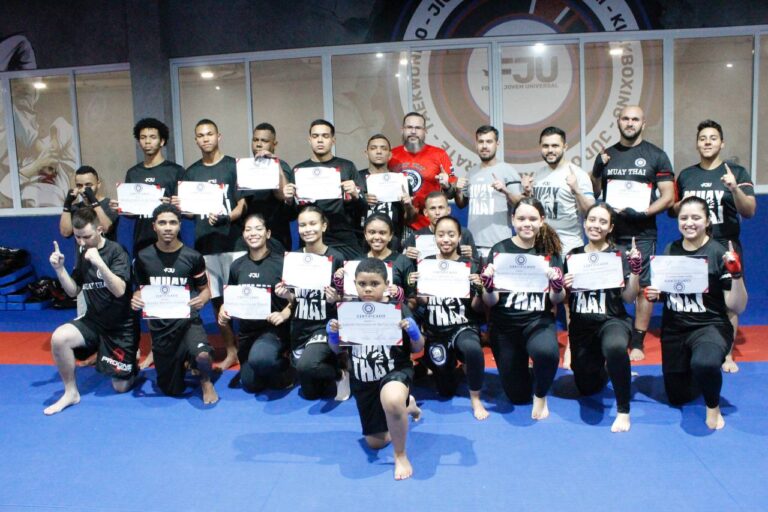 Primeira graduação de Muay Thai do ano