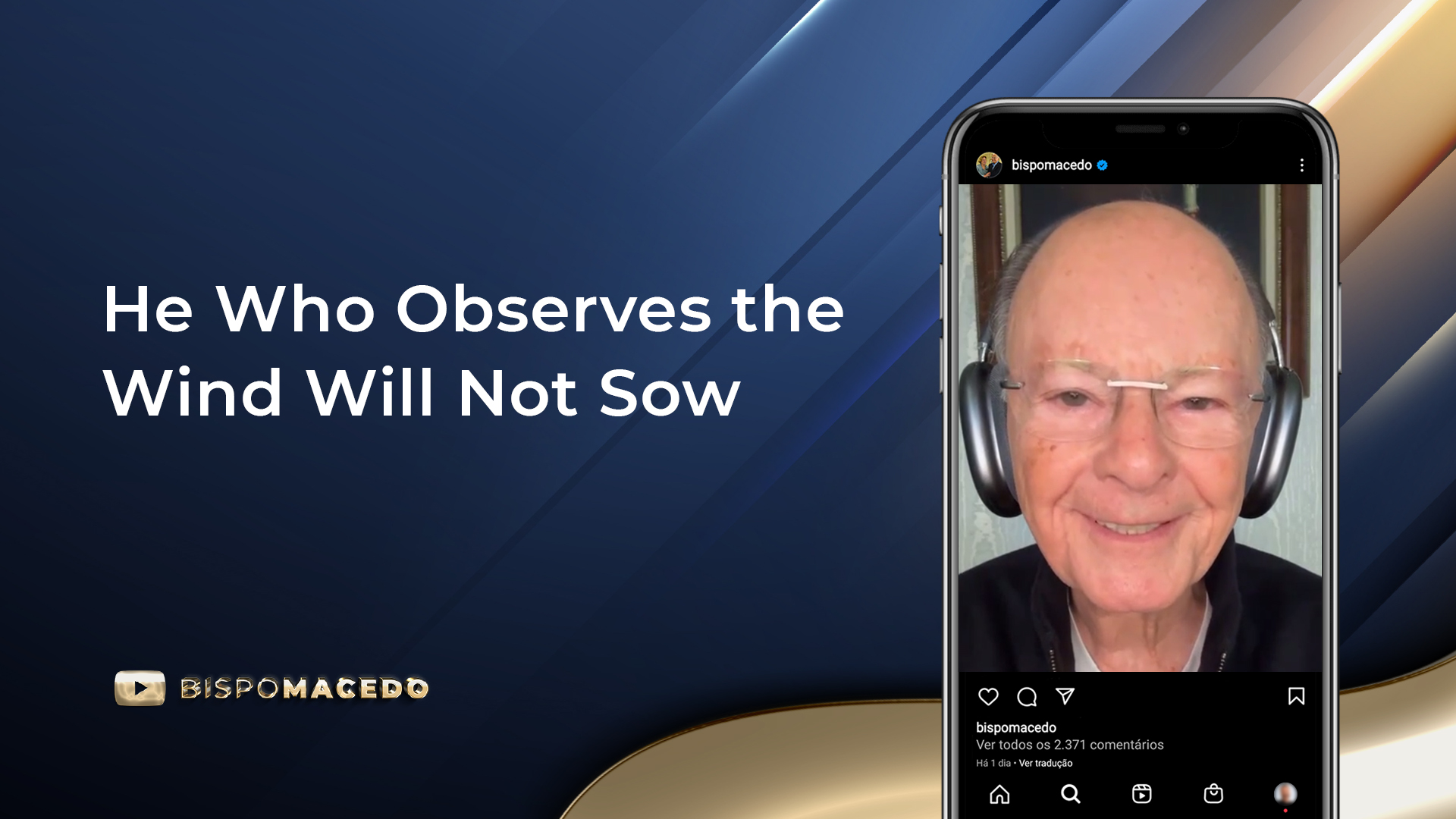 He Who Observes the Wind Will Not Sow - Universal Church of the Kingdom ...